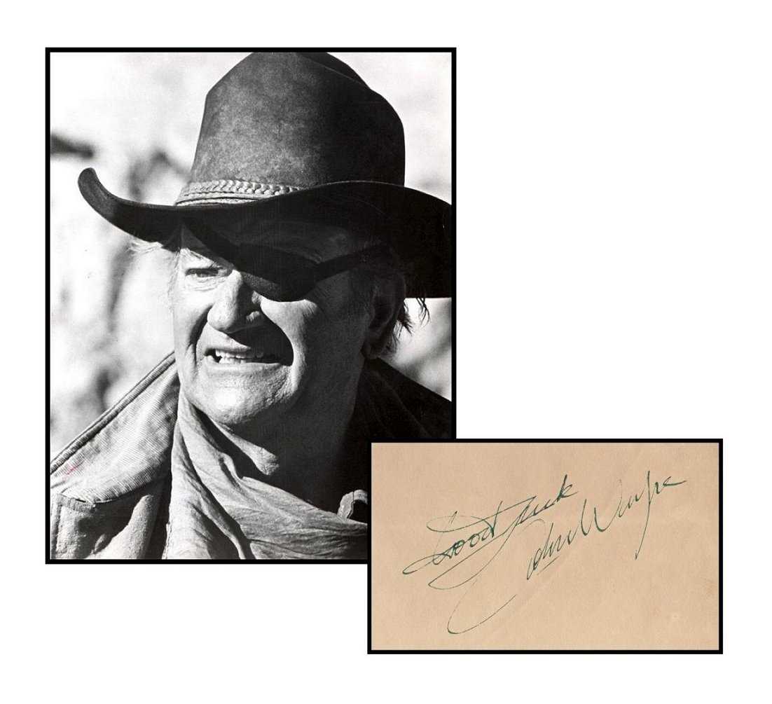 John Wayne Signature