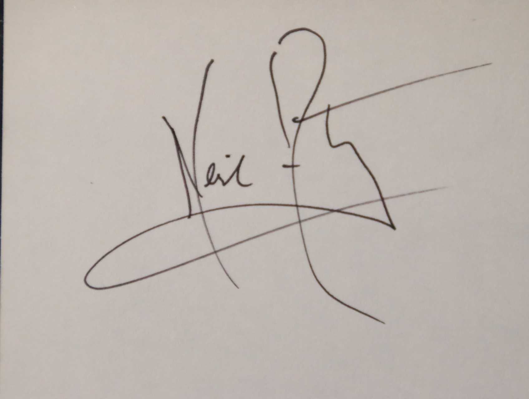Neil Armstrong Signature