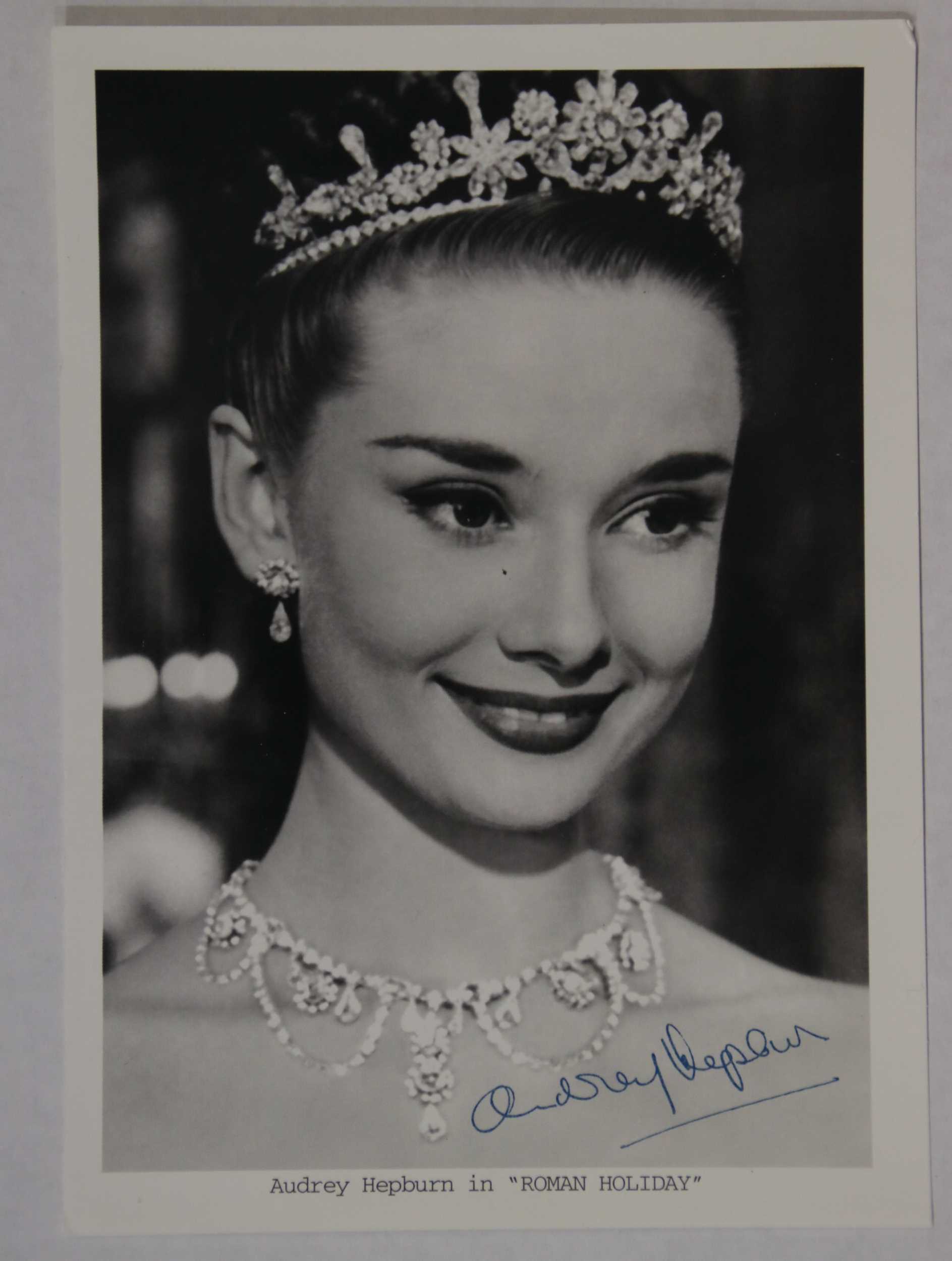 Audrey Hepburn Autograph Authentic