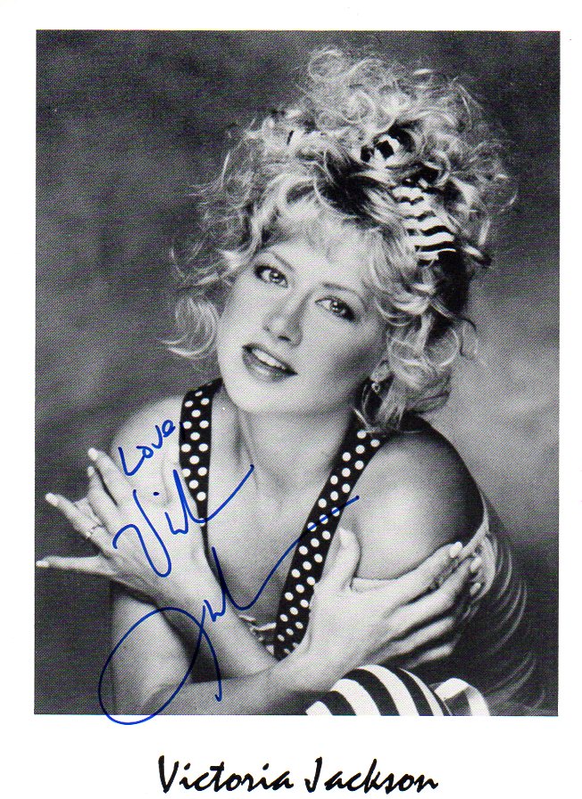 AACS Autographs: Victoria Jackson Autographed 5x7 Photo