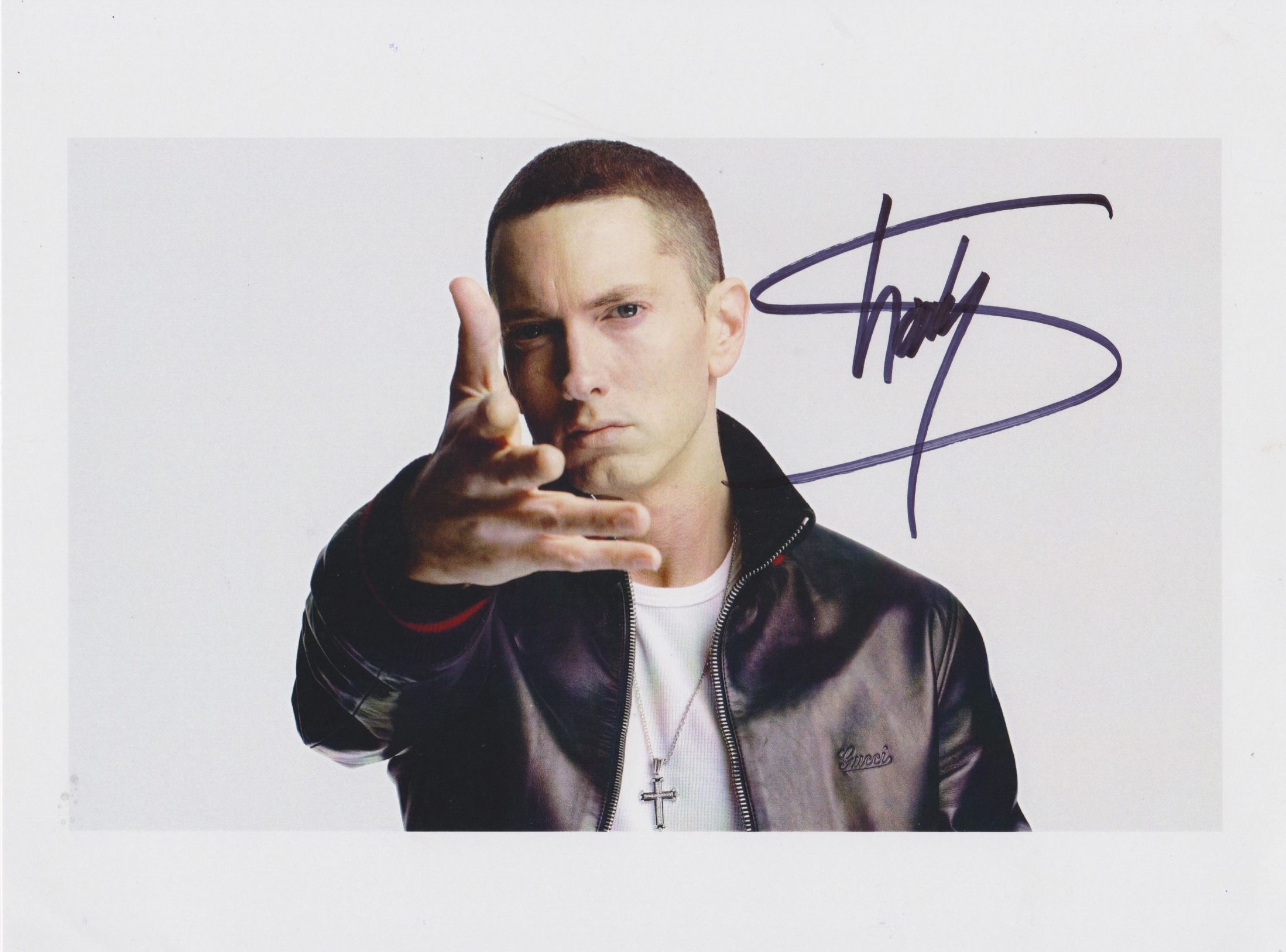 Eminem Slim Shady Autograph