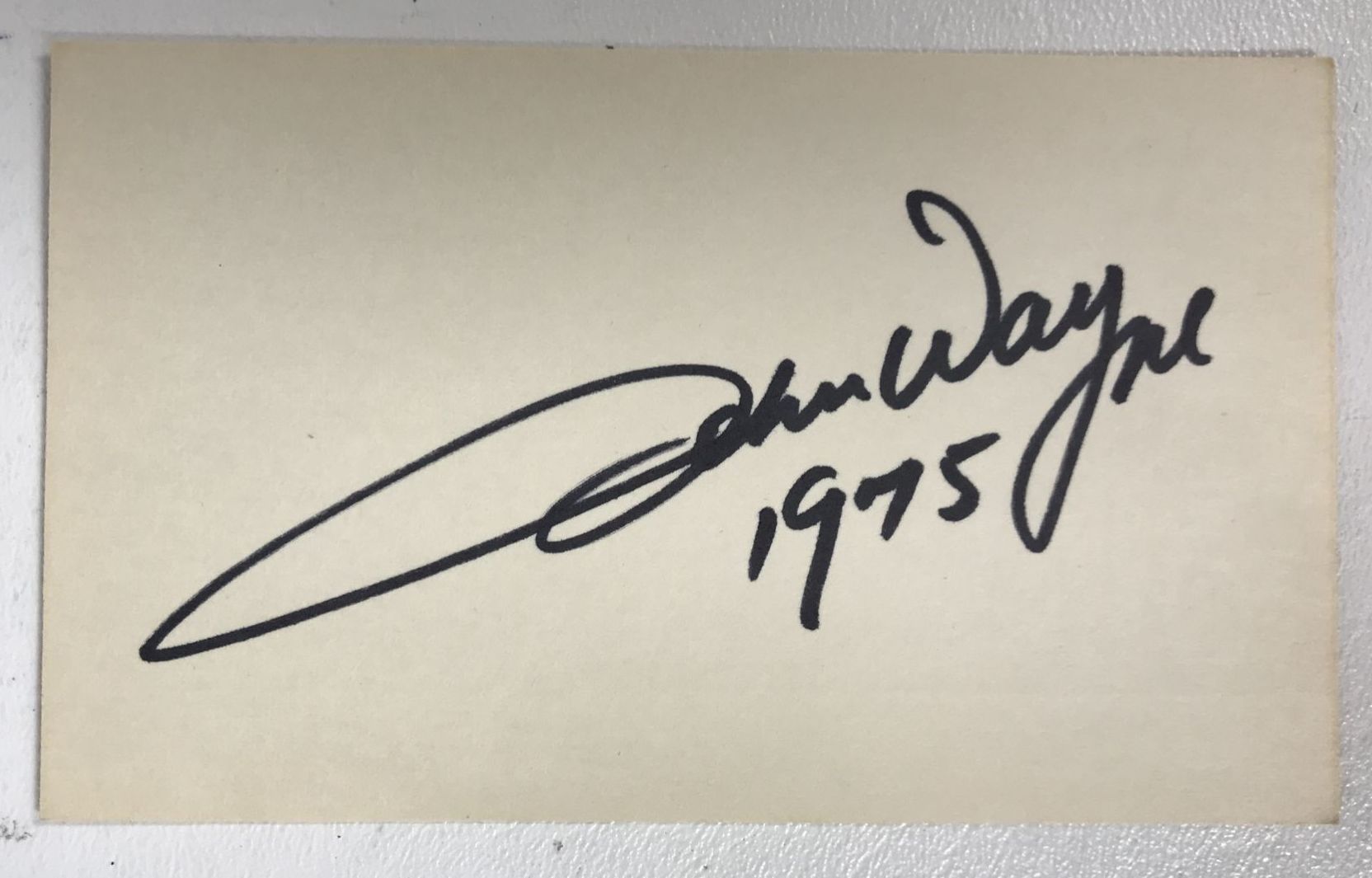 John Wayne Signature