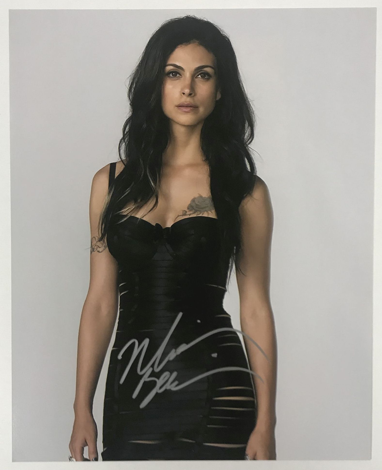Morena Baccarin Autographed Glossy 8x10 Photo Aacs Autographs