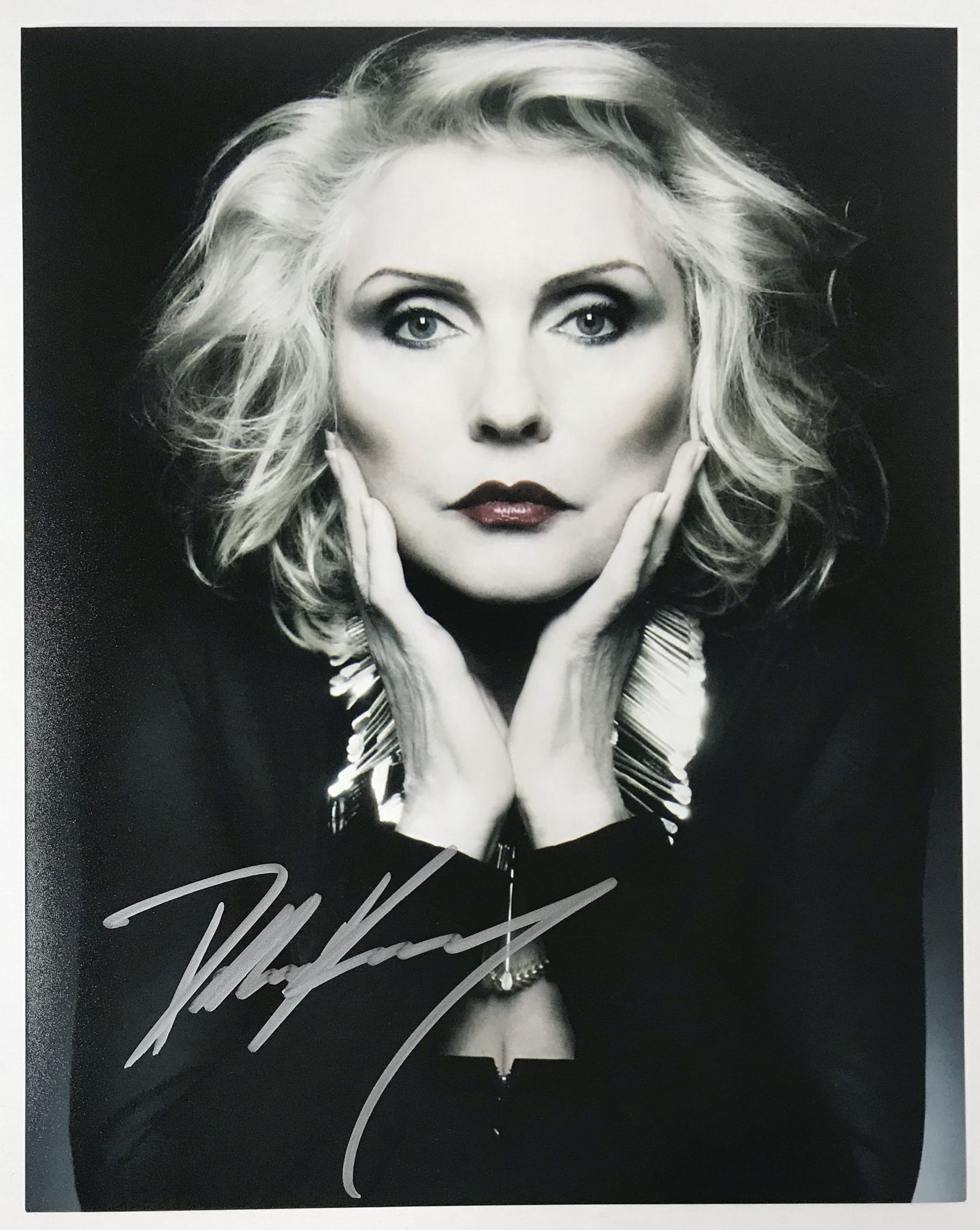 Debbie Harry Autographed Glossy 8x10 Photo Aacs Autographs