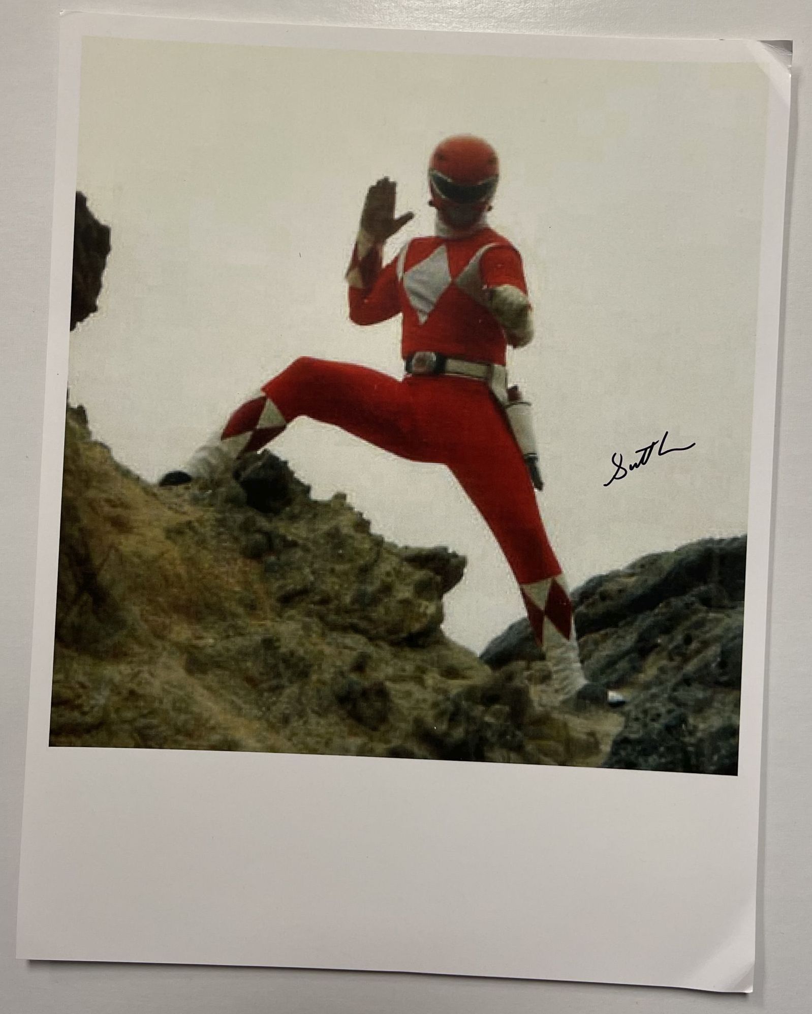 Scott Lee Autographed "Power Rangers" 8x10 Photo | AACS Autographs